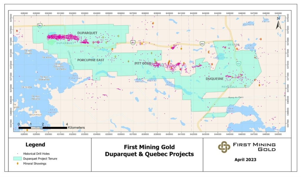 First Mining lance un programme de forage d'exploration sur son projet ...